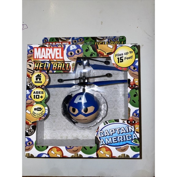 Marvel | Toys | Heli Ball Marvel Captain America Flying Helicopter ...